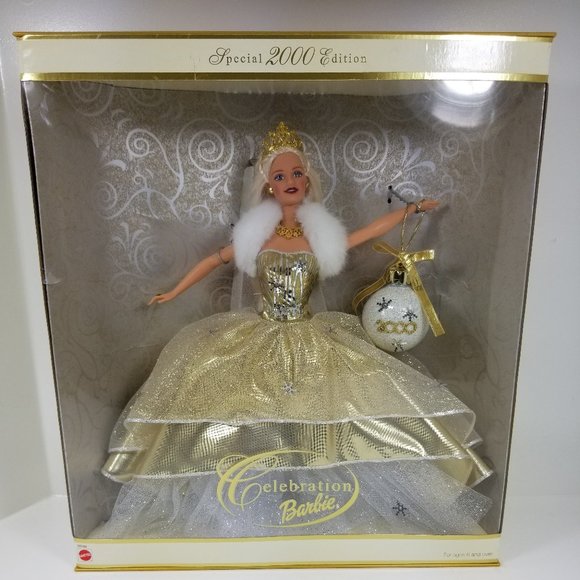 Barbie | Toys | Holiday Celebration Special Edition 200 Barbie Doll ...